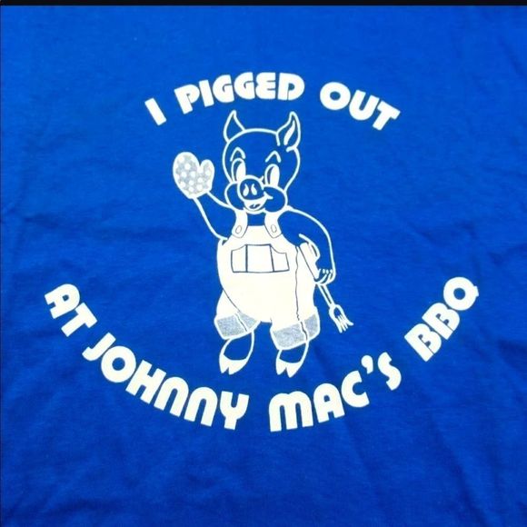 Vintage | Shirts | Vintage 8shilarious Throwback Ipigged Out At Johnny ...